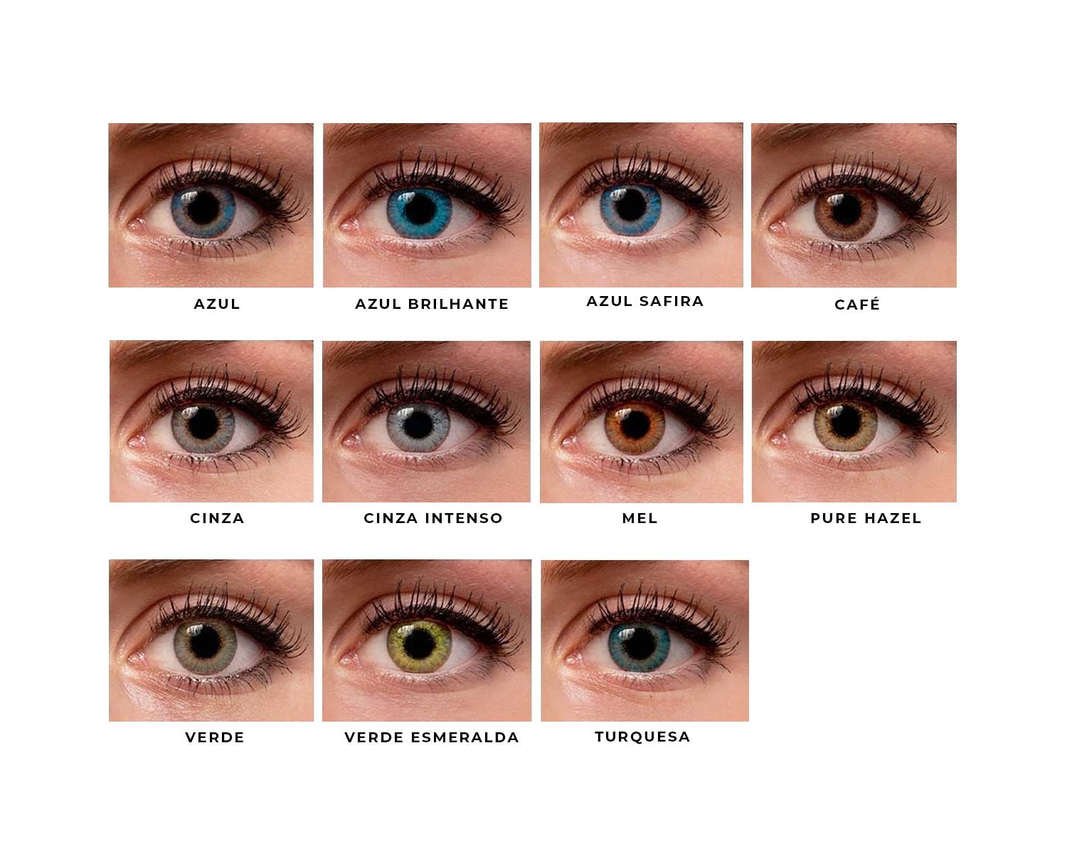 Lente De Contato Colorida Alcon FreshLook ColorBlends Sem Grau ...