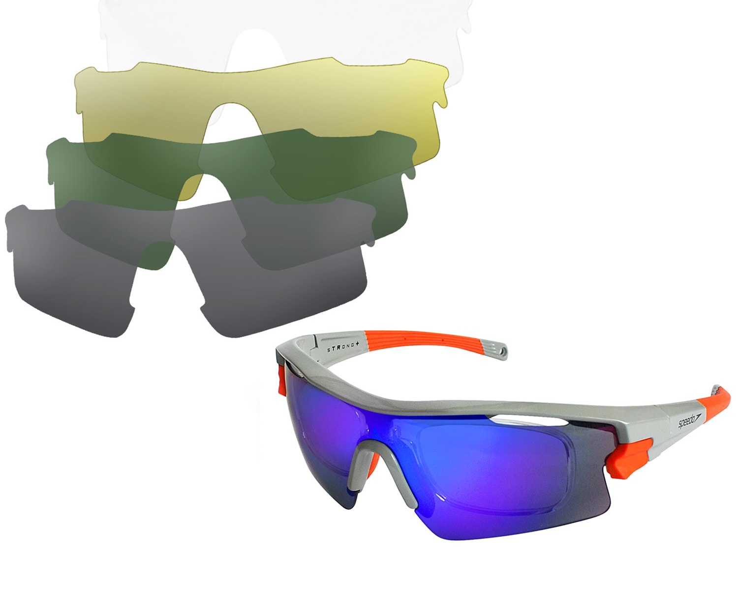 Óculos de Ciclismo Speedo New Strong Pro 3 H02 - Officina 7