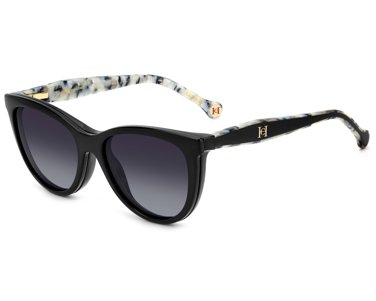 Óculos de Grau Carolina Herrera Clip On Polarizado HER 0259/CS 807-54 ...