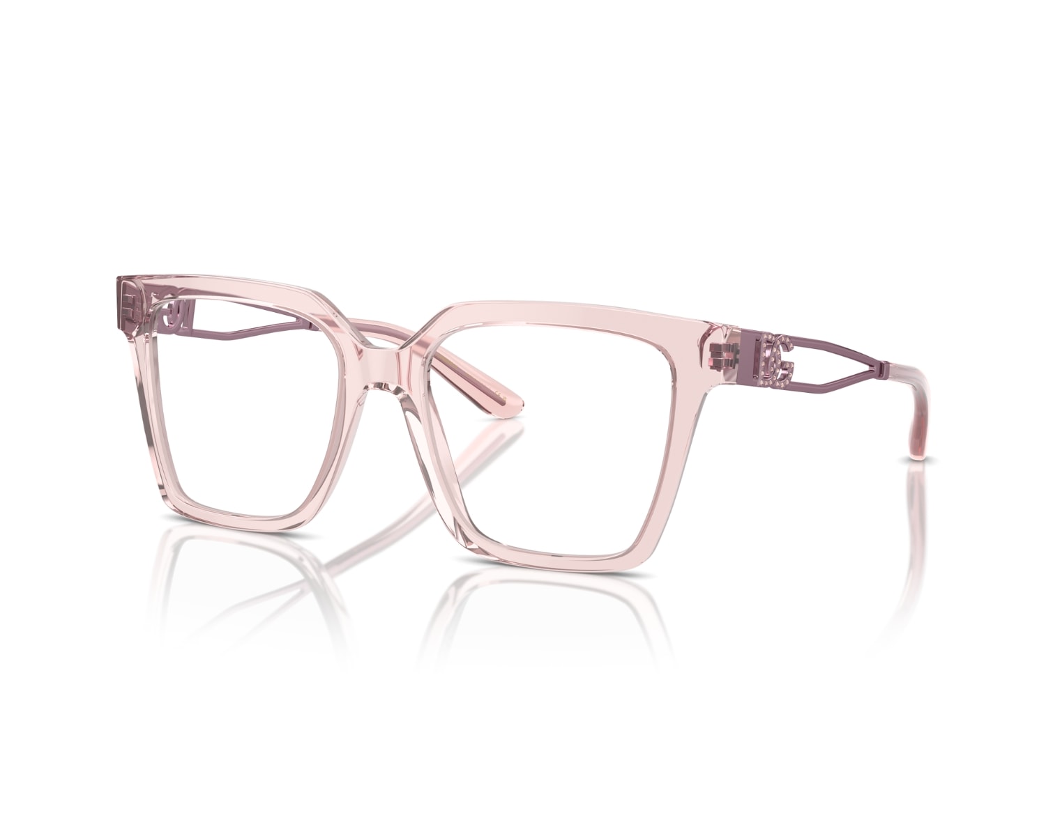 Óculos de Grau Dolce & Gabbana Rosa DG3376B 3148-53 - Officina 7