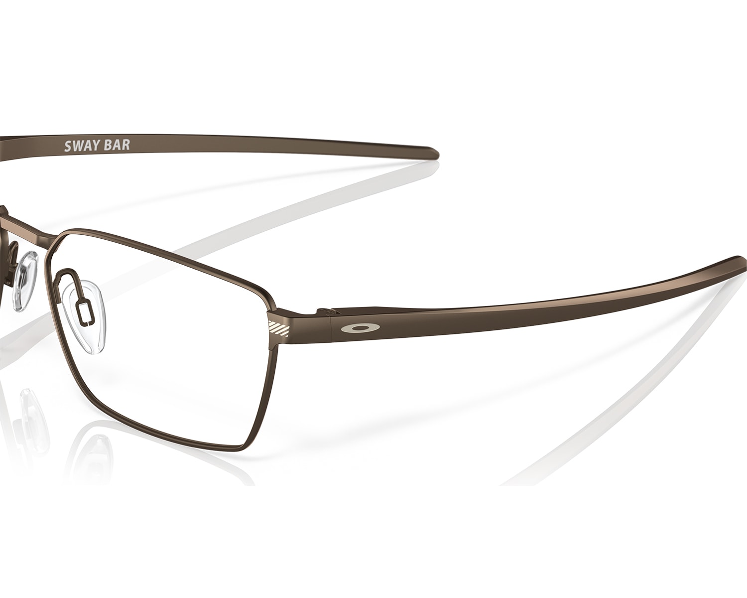 Óculos de Grau Oakley Sway Bar Pewter Titanium OX5073 02-55 - Officina 7