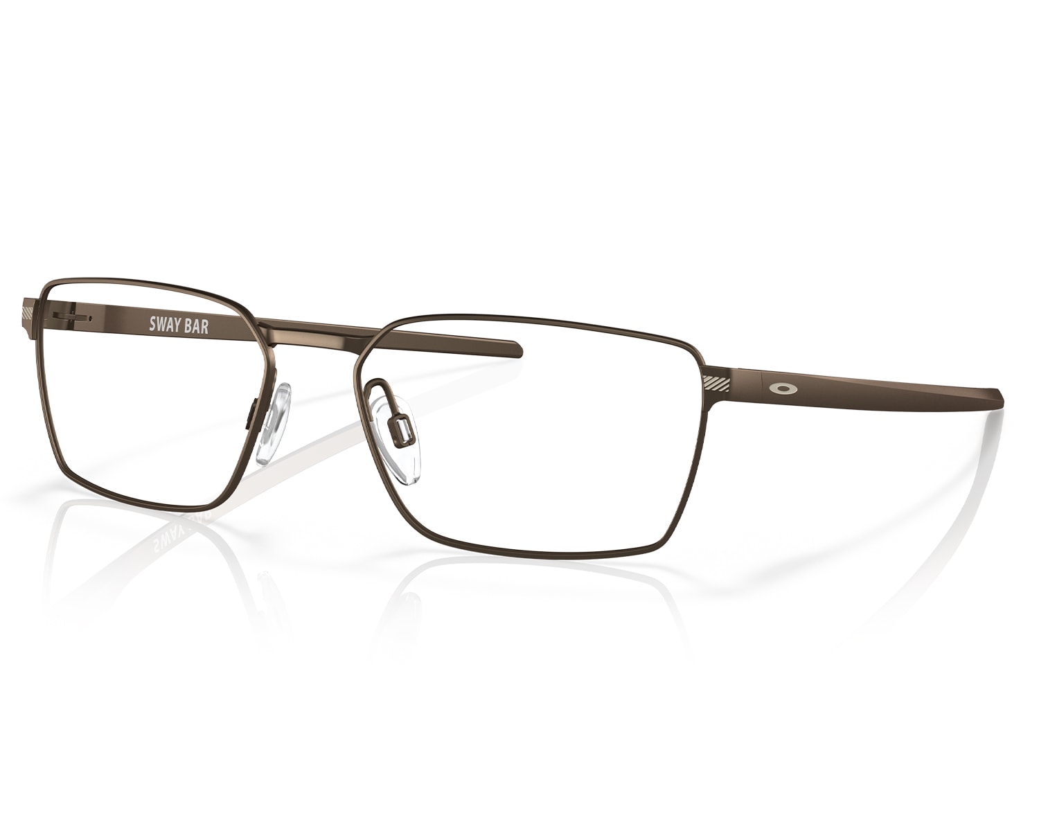 Óculos de Grau Oakley Sway Bar Pewter Titanium OX5073 02-55 - Officina 7