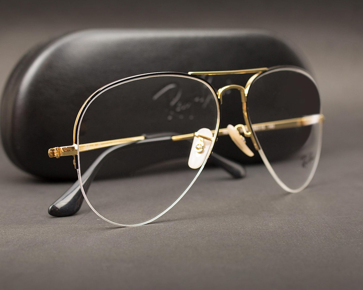 Óculos de Grau Ray Ban Aviator Gaze RX6589 2946-59 - Officina 7