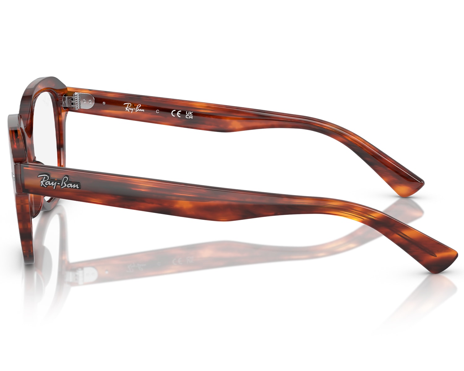 Óculos de Grau Ray Ban Erik Havana RX7215 2144 51 - Officina 7