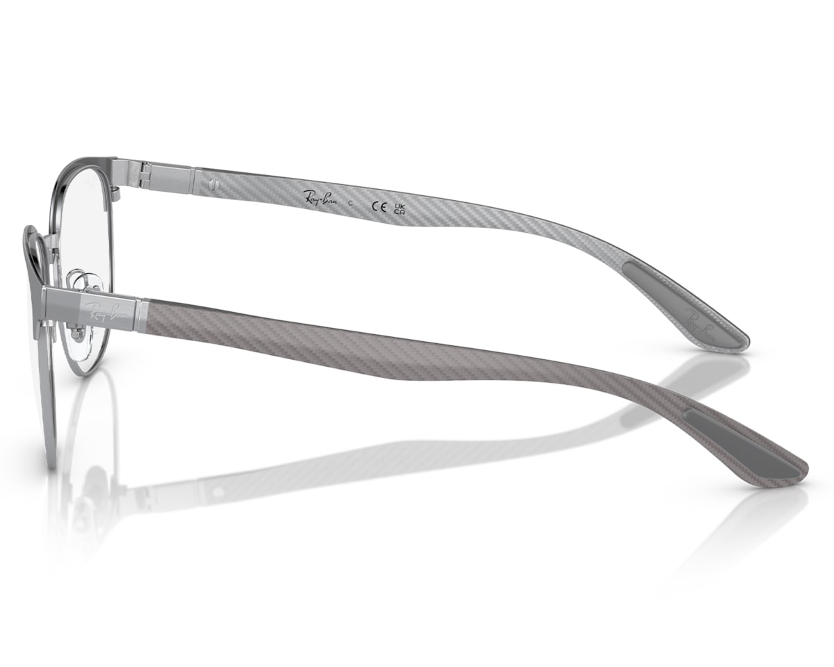 Óculos de Grau Ray Ban Grey On Silver RX8422 3125 54 - Officina 7