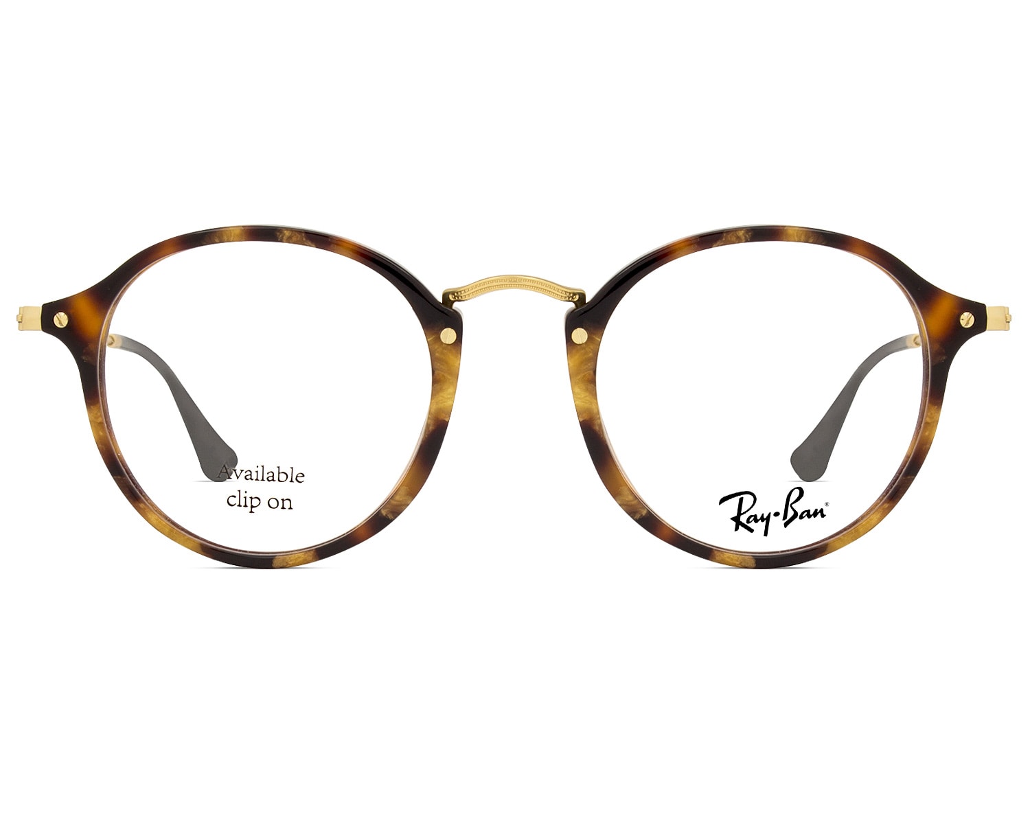 Óculos de Grau Ray Ban Round Fleck RX2447V 5494-49 - Officina 7