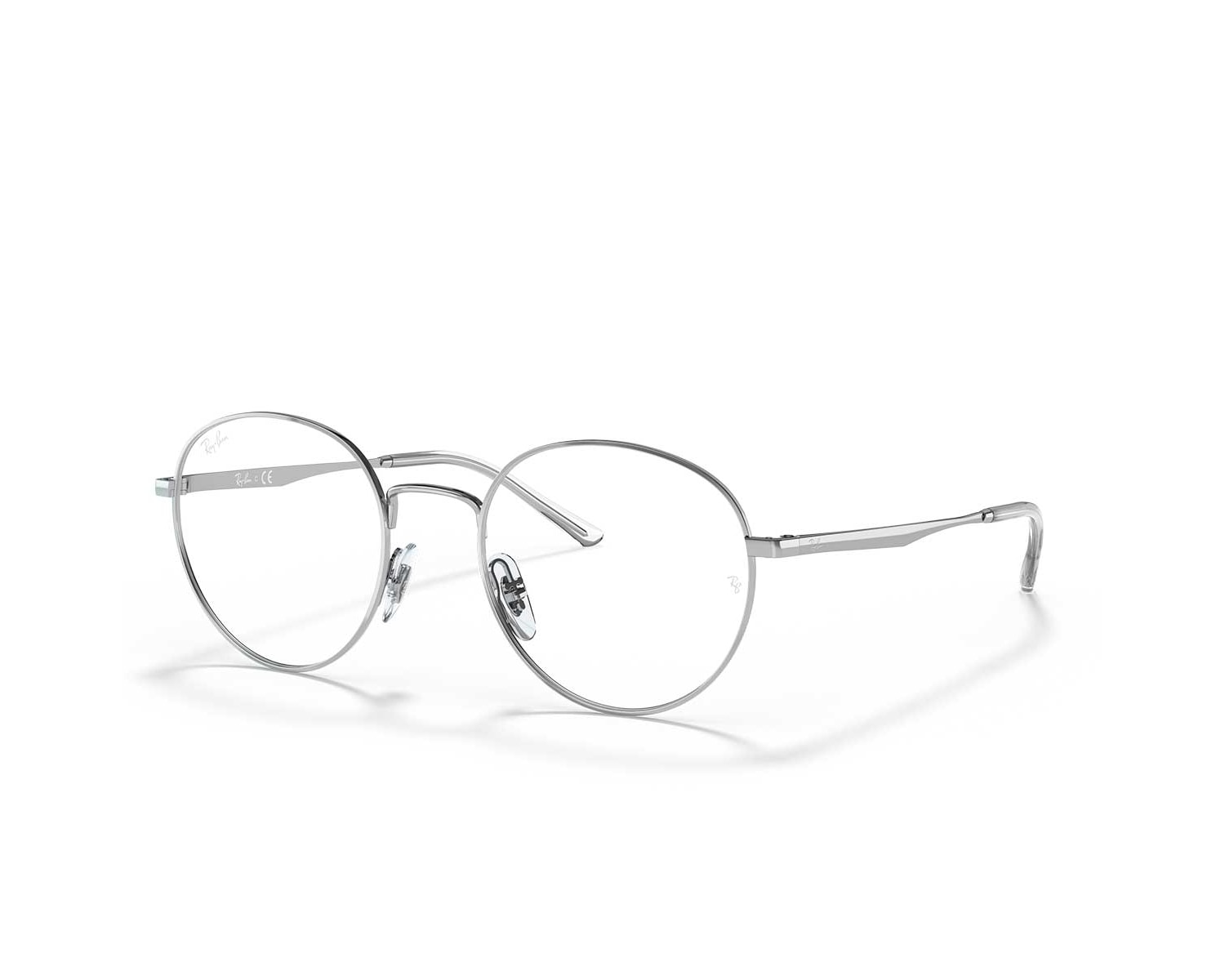 Óculos de Grau Ray Ban Round Silver RX3681V 2501-50 - Officina 7
