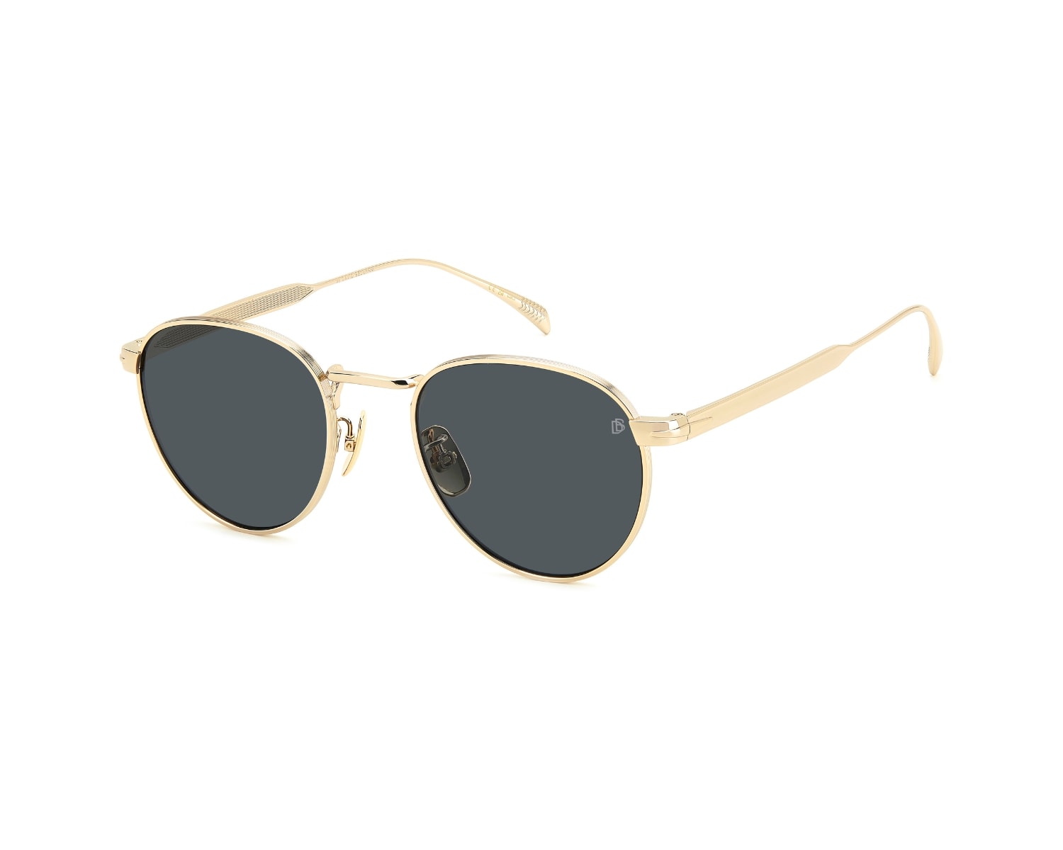 Óculos de Sol David Beckham Dourado DB1142/S J5G-51 - Officina 7