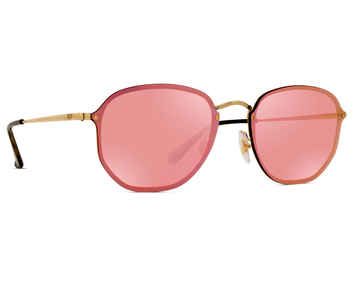 Óculos de Sol Ray Ban Blaze Hexagonal RB3579N 001/E4-58 - Officina 7