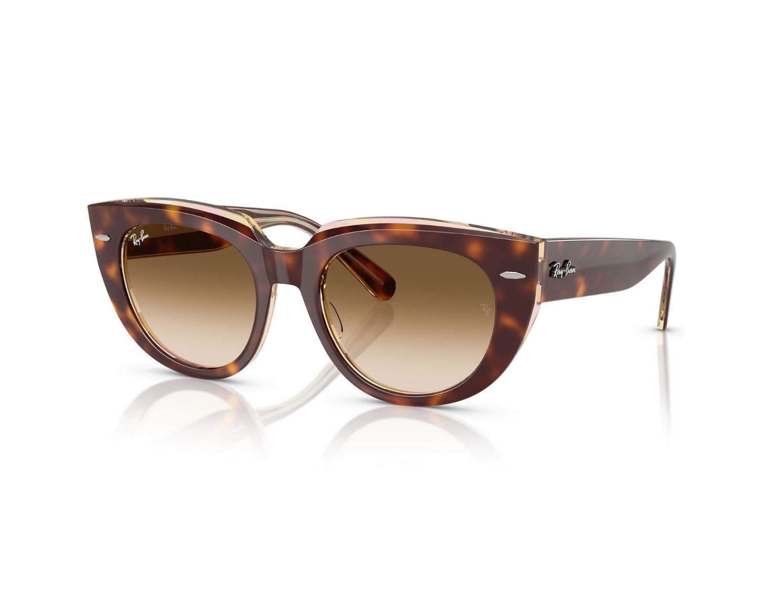 Óculos de Sol Ray Ban Doreen Havana Claro RB2286 141451-52 - Officina 7