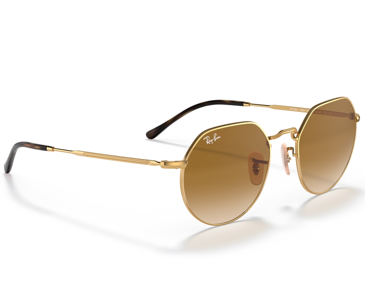 Óculos de Sol Ray Ban Jack Gold RB3565 00151 55 - Officina 7