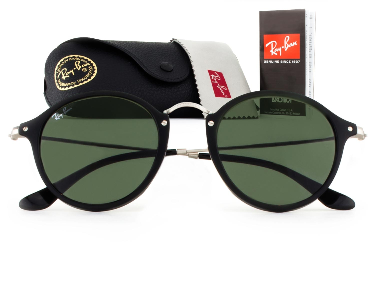 Óculos de Sol Ray Ban Round Fleck RB2447 901-49 - Officina 7
